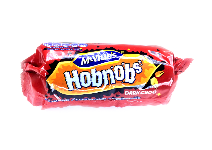 McVities Dark Chocolate Hob Nobs - 262g | The British Touch