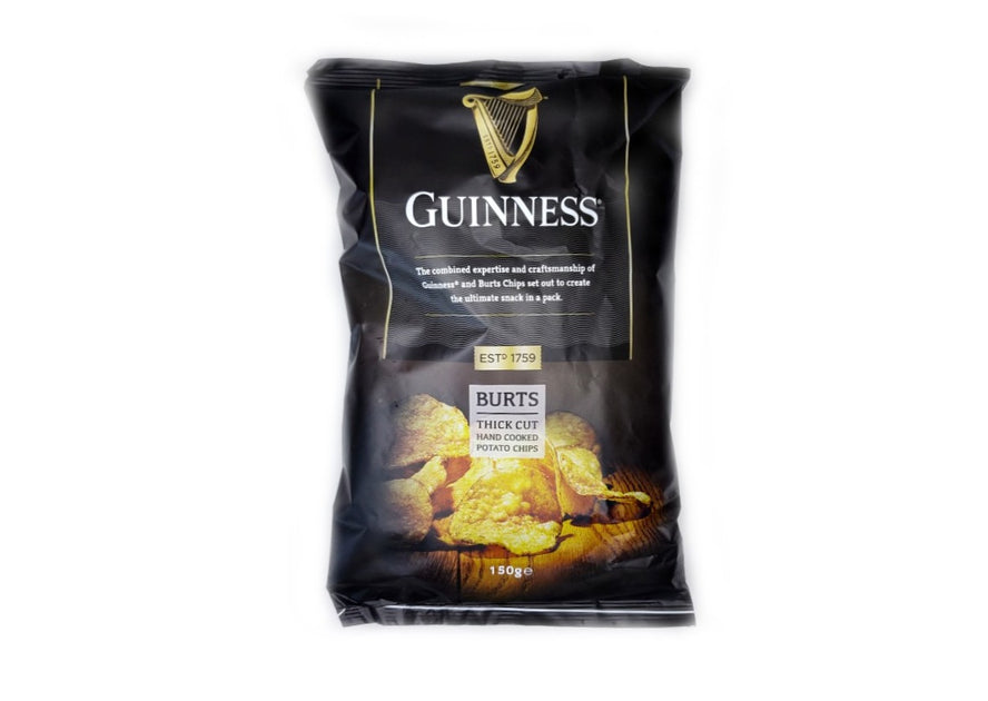 Guinness Thick Cut Crisps - 125g | The British Touch