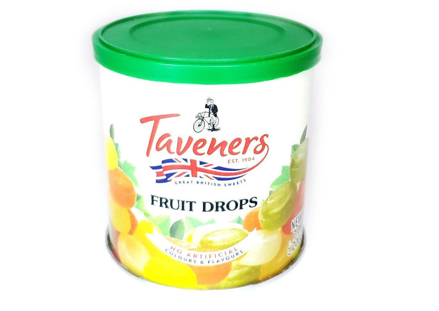 Taveners Fruit Drops - 200g | The British Touch