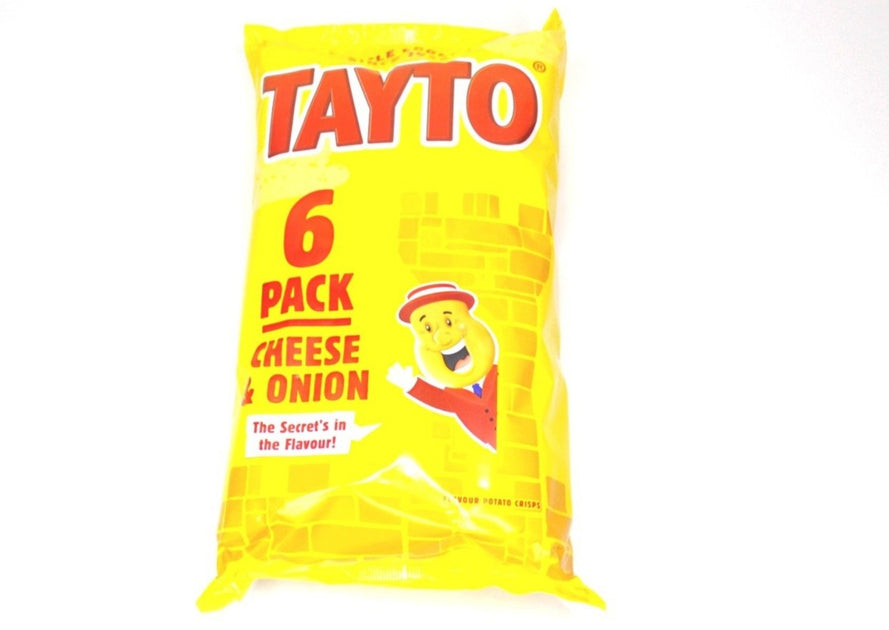 Tayto Cheese & Onion - 6pk | The British Touch